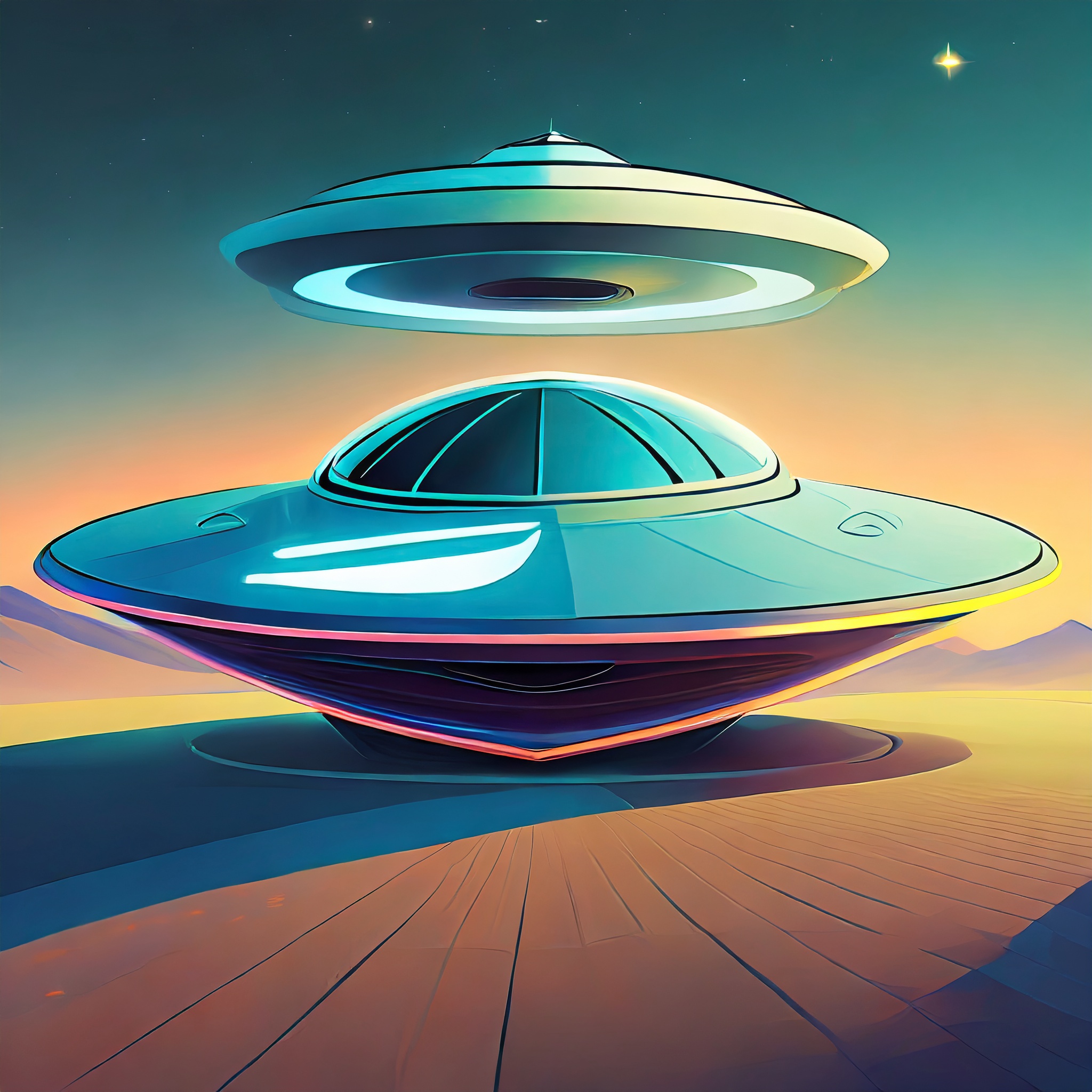 UFO Car Design